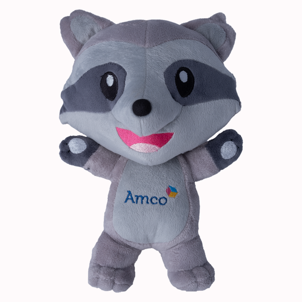 Plush toy Amco English Rocky Raccoon - Raccoon – Myamcostore